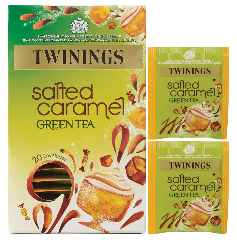 Twinings Salted Caramel Tea Bags Individually Enveloped Tagged Healthy ...