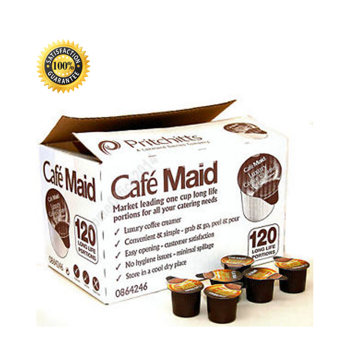Long Life Luxury Creamer Cafe Maid Individual Portions, Bulk, UK– AB ...