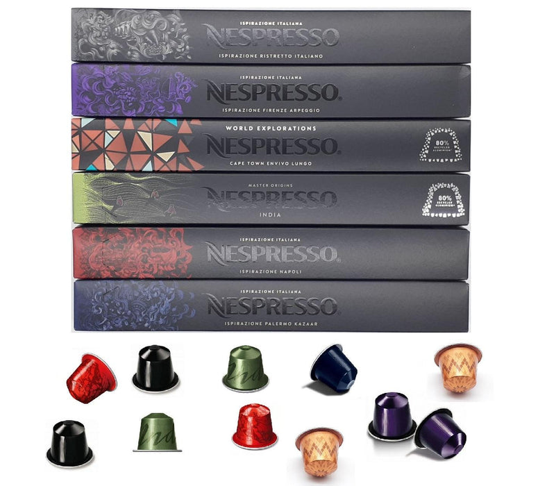 Nespresso | Genuine Coffee Machine Capsules Popular Selections, UK– AB ...