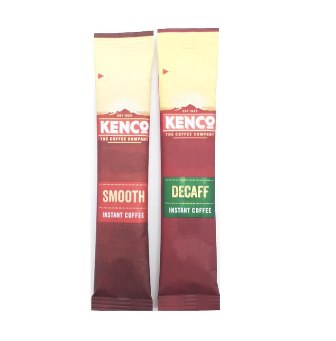 Kenco Original Decaff Individual Instant Coffee Sachets Popular Blend ...