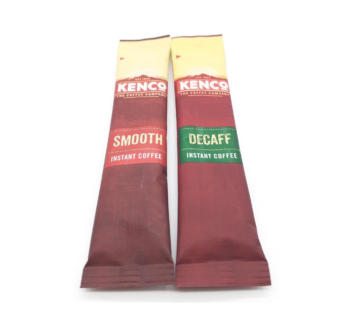 Kenco Original Decaff Individual Instant Coffee Sachets Popular Blend ...